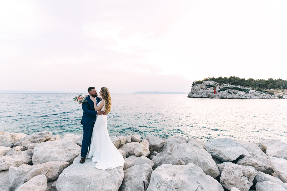 Getting married in Croatia Makarska