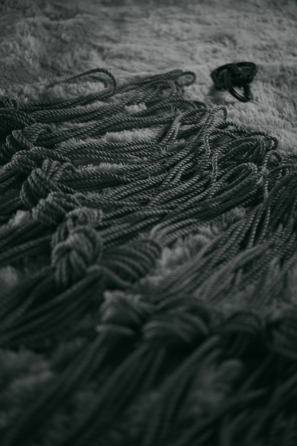 Rope drunk. Shibari