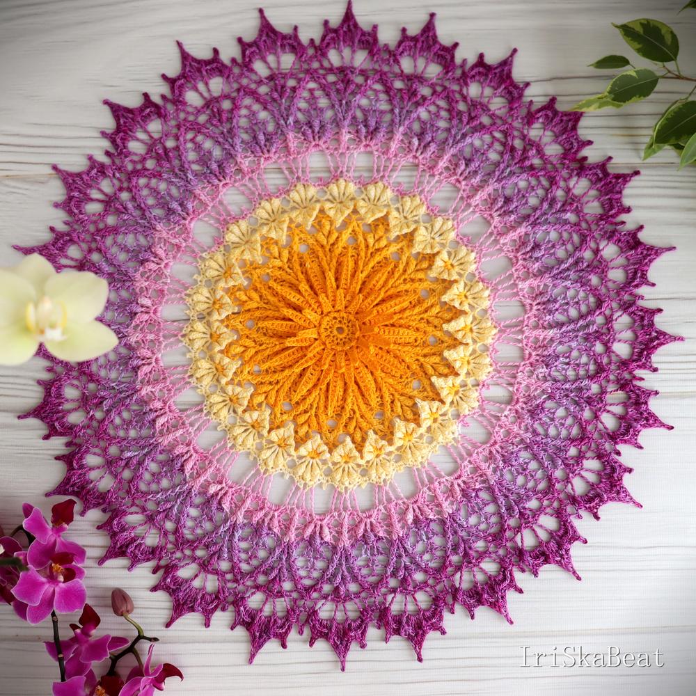 How I hand-dye cotton thread | iriskabeat.ru