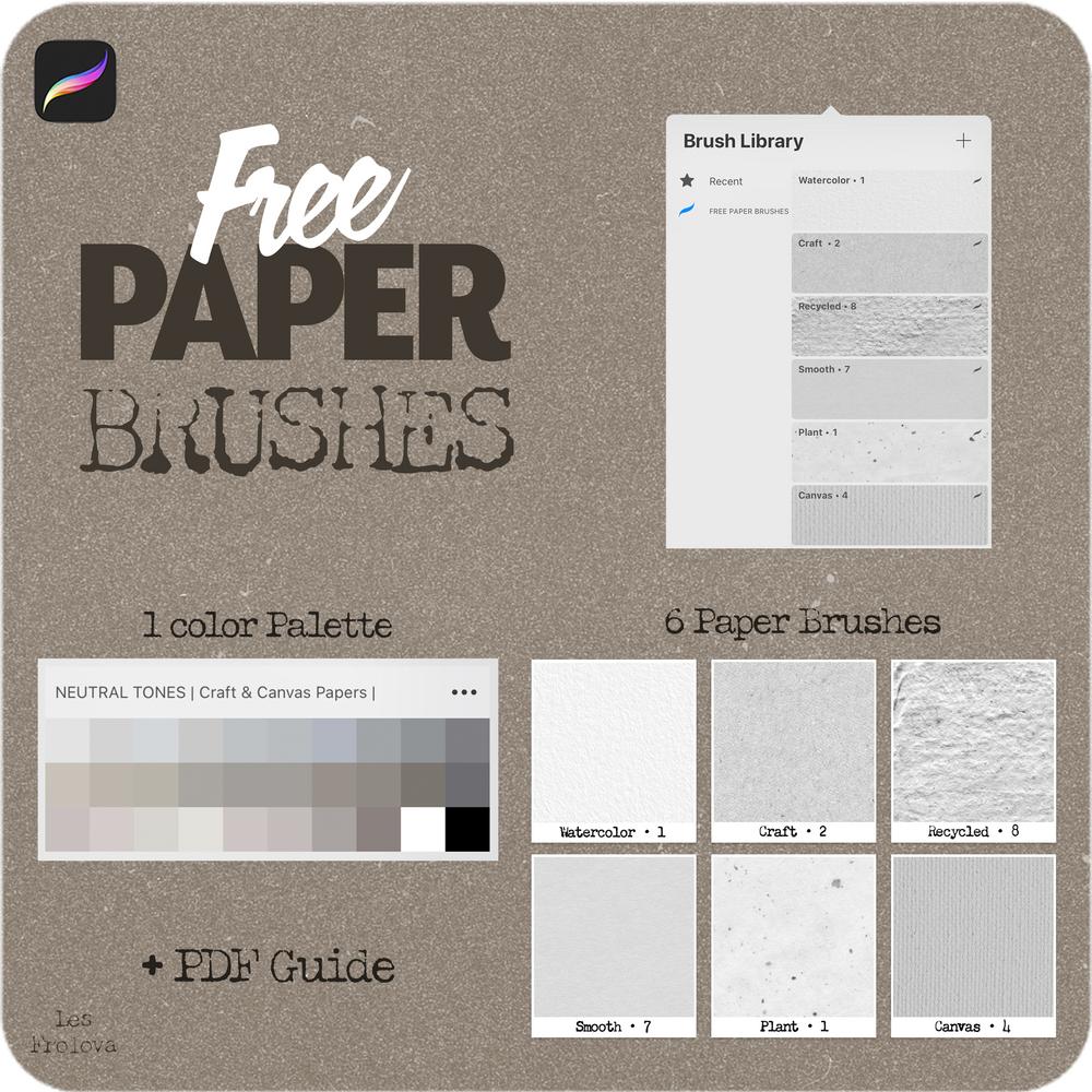 Procreate Brushes Freebies