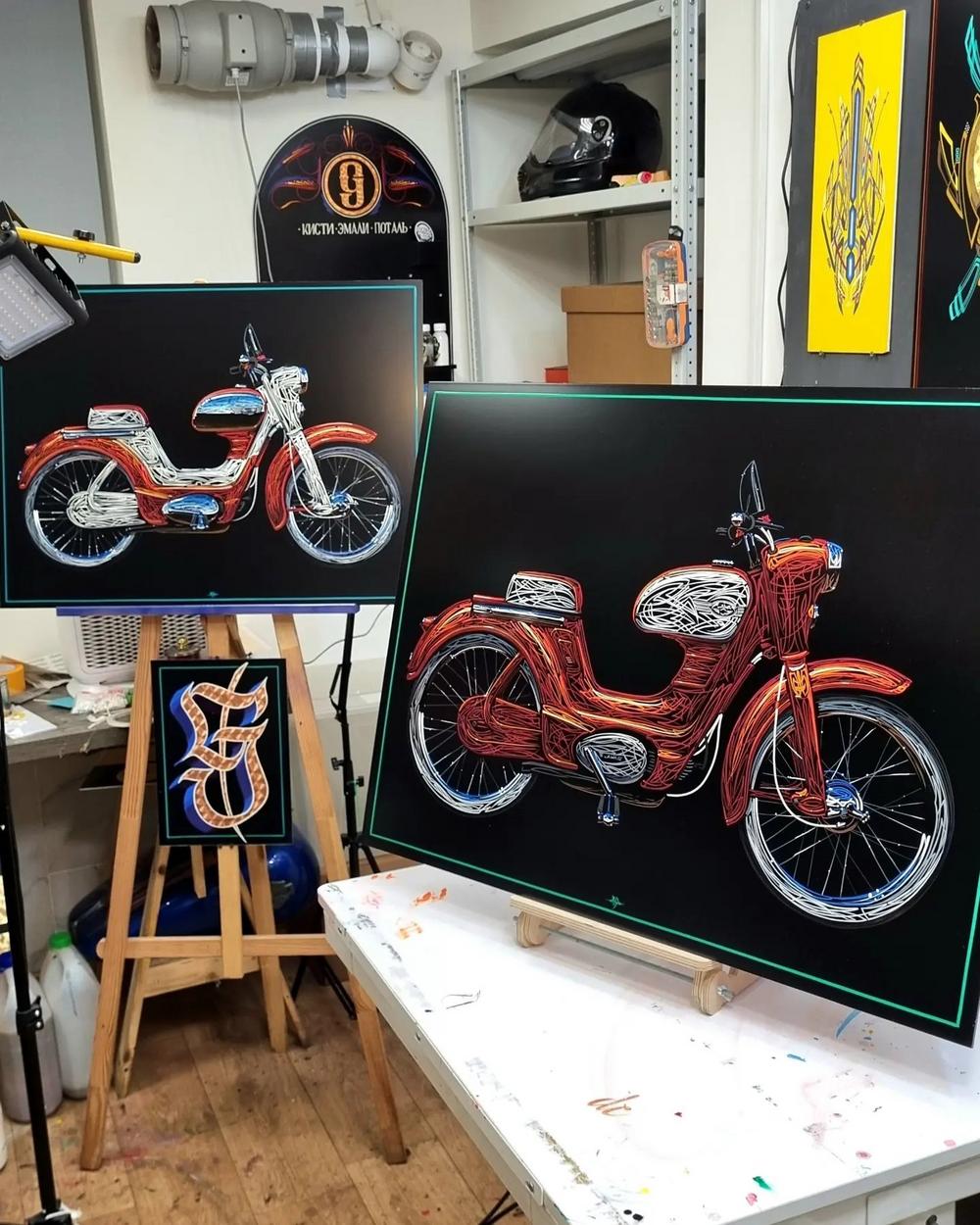 9G - мастерская пинстрайпинга