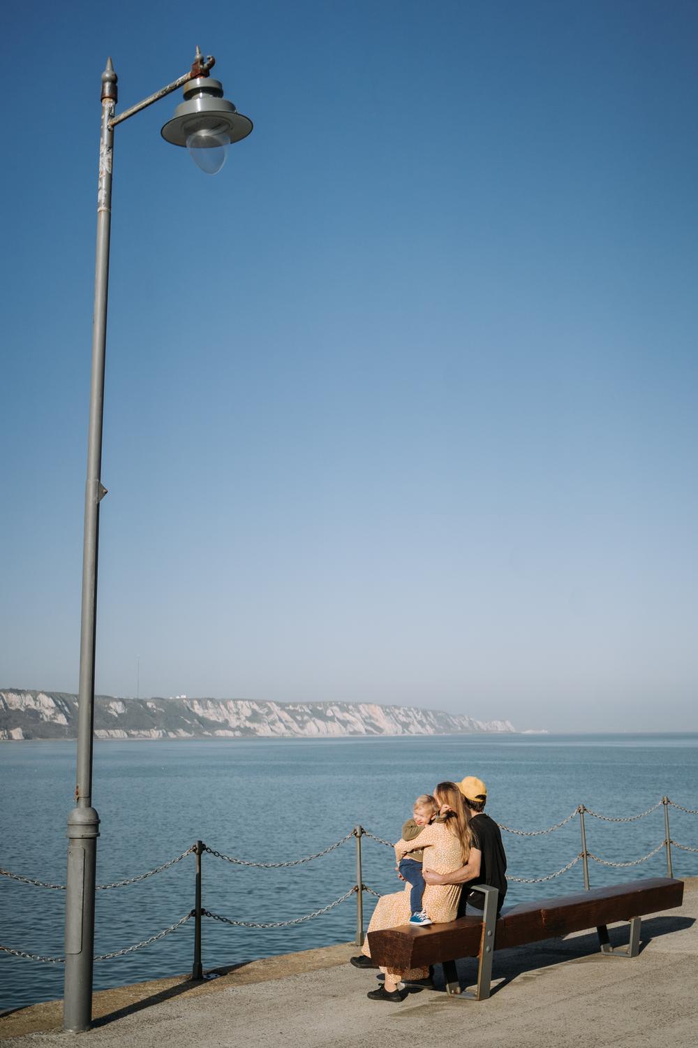 family and maternity photoshoot in Folkestone, Kent
