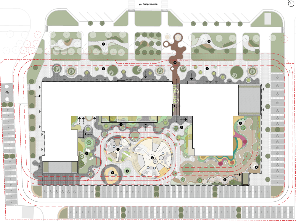 Благоустройство ЖК Никитин