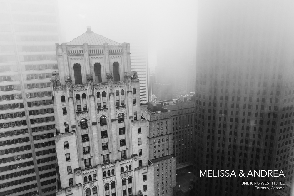 One King West Hotel Toronto Wedding