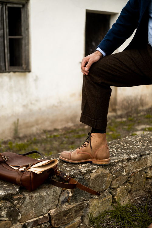 Urban Shepherd Boots - Handcrafted leather boots