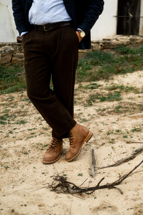 Urban Shepherd Boots - Handcrafted leather boots