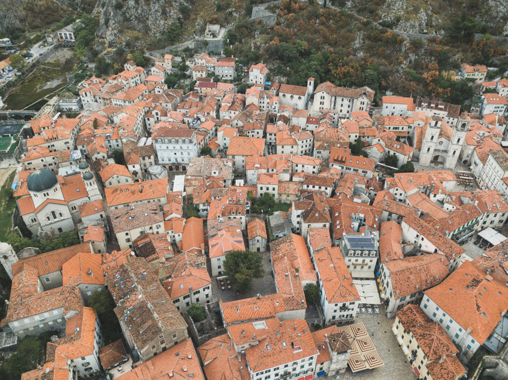 Ceremony in Perast Old town