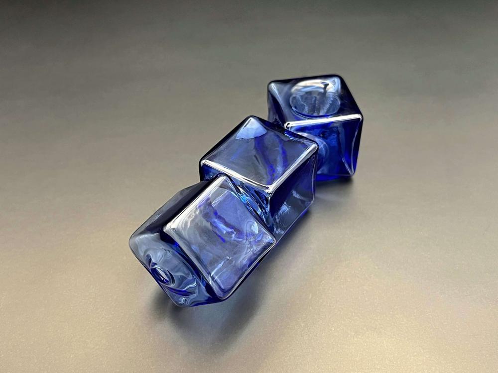 5 New Beautiful Pipes by Moonlight Glass Studio