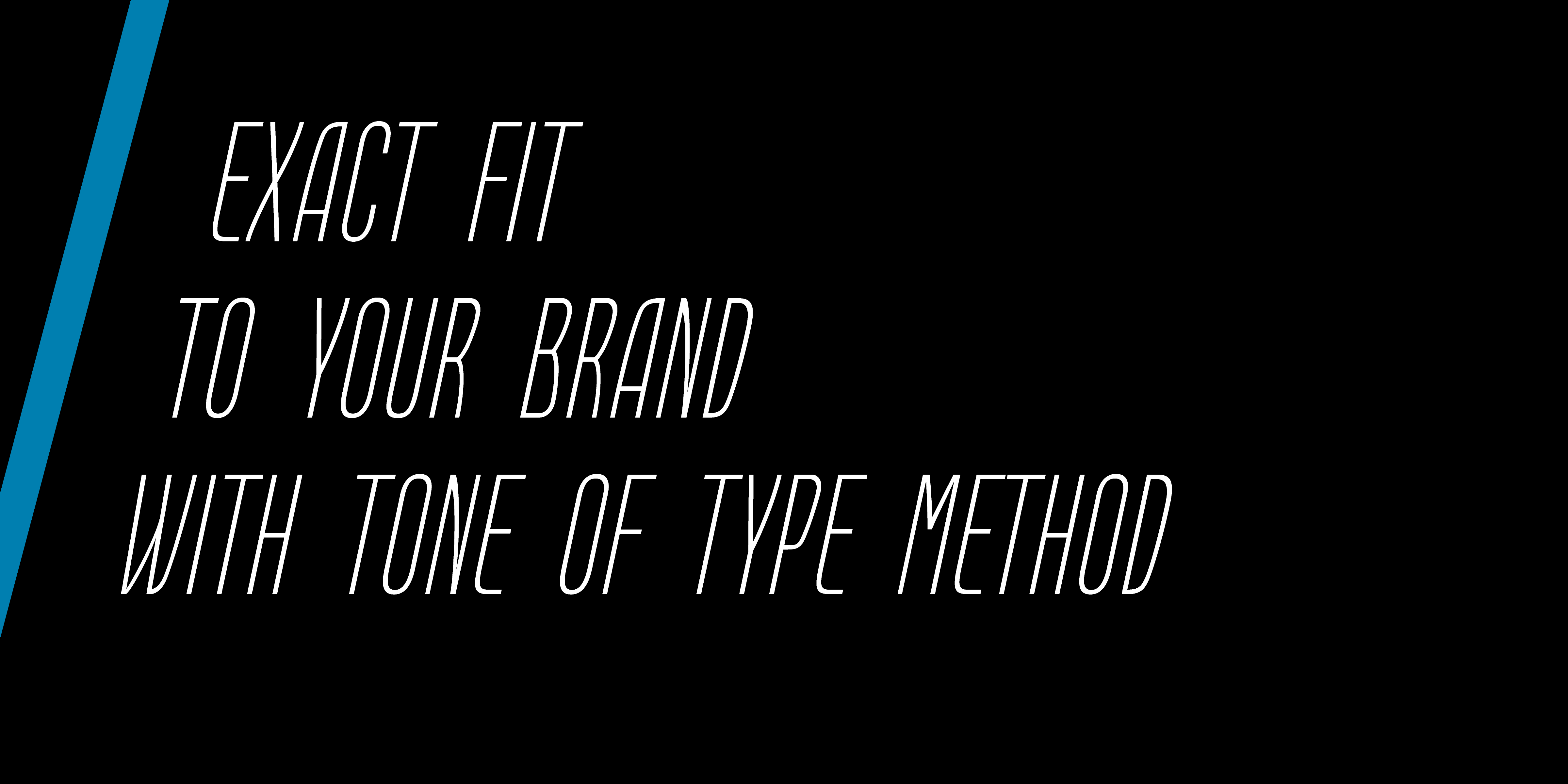 Tone-of-Typeface method for choosing the right font for your branding ...