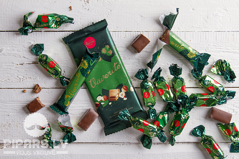 Konfektes un šokolāde "Vāverīte". Tests