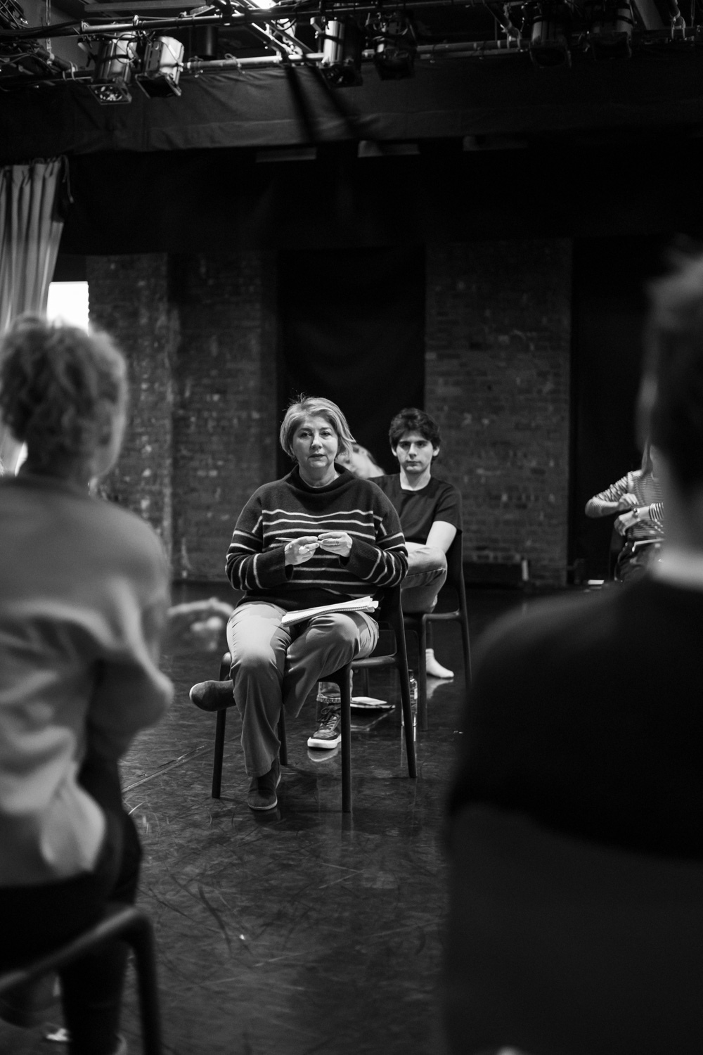 Authentic photoshoot for acting studio on Broadway. Branding photoshoot ...