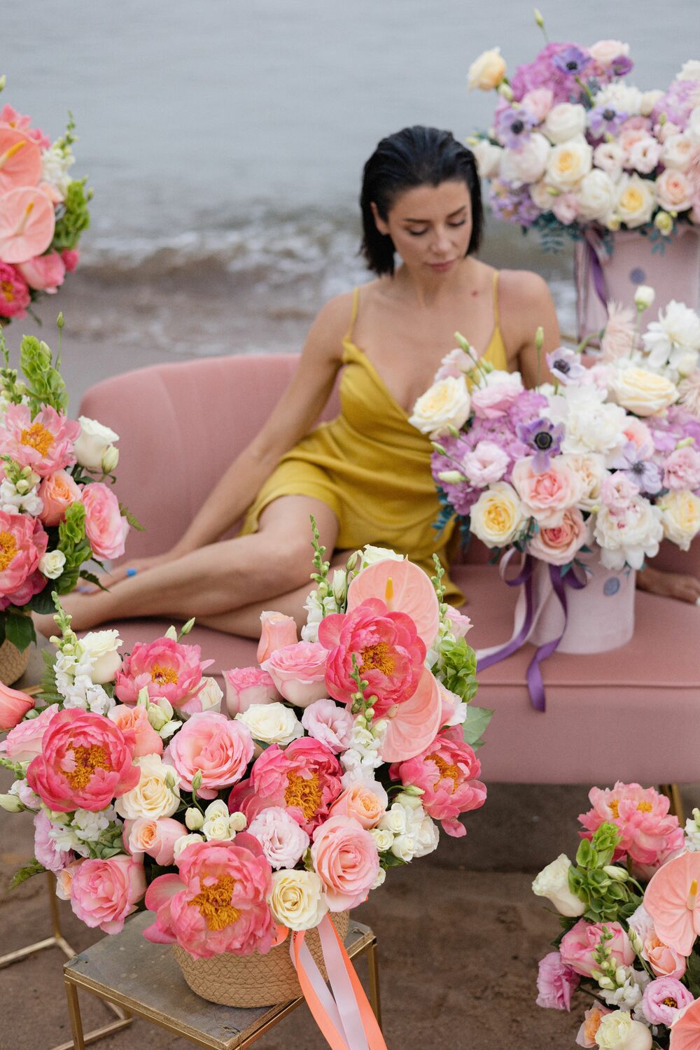 Creative Photoshoot for NYC Floral Studio