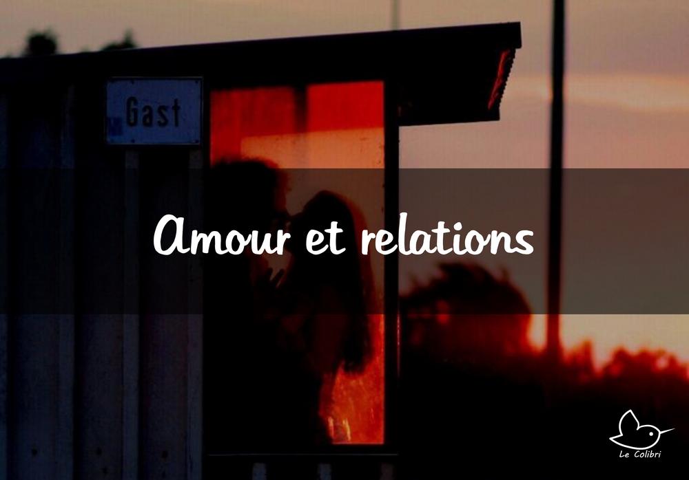 Amour et relations