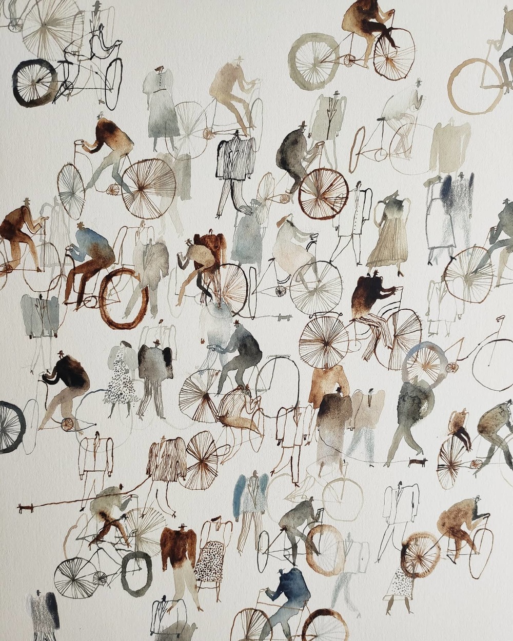 Illustrator, artist from Russia Olga Shevchenko