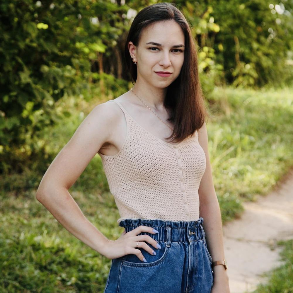 топ крючком