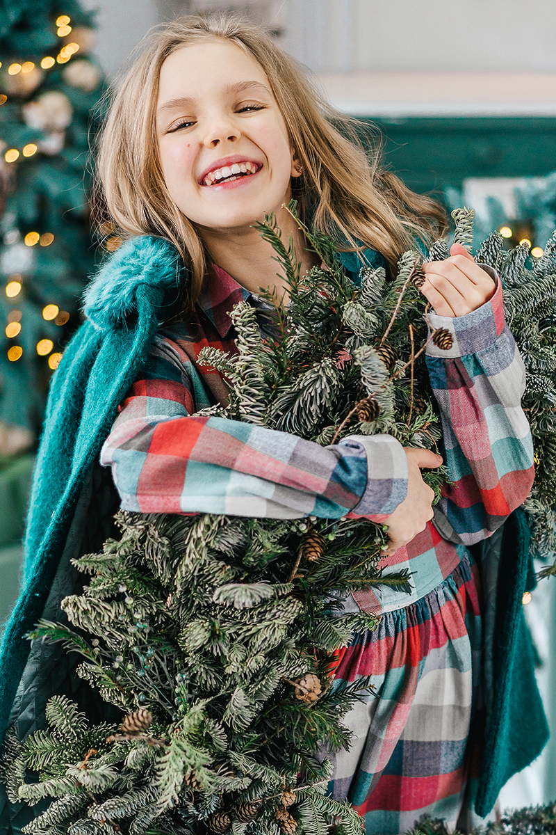 Новогодняя семейная фотосессия/Семейные фото - Киев