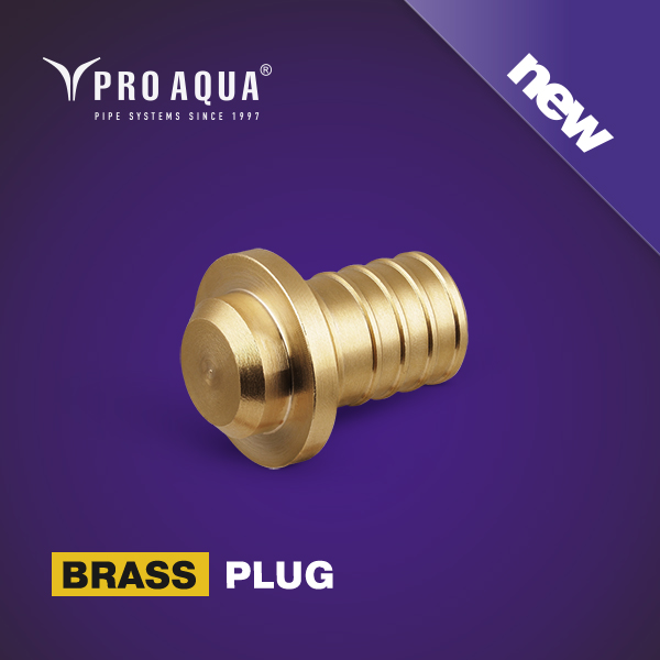 New product - axial fittings - brass plug!