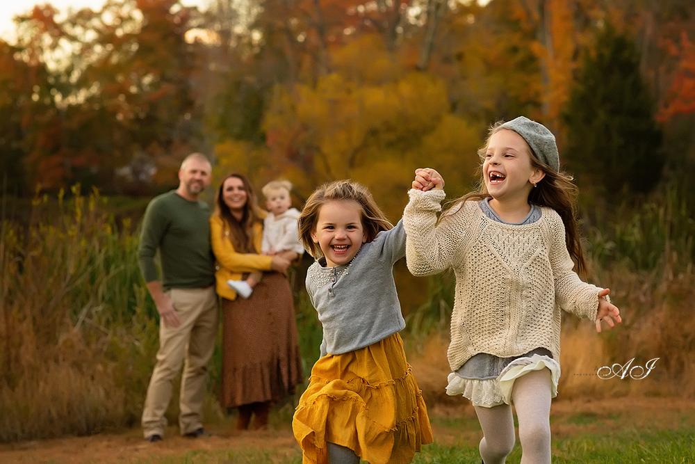 Fall Family Photographer in Fairfax | Autumn photography session in Fairfax