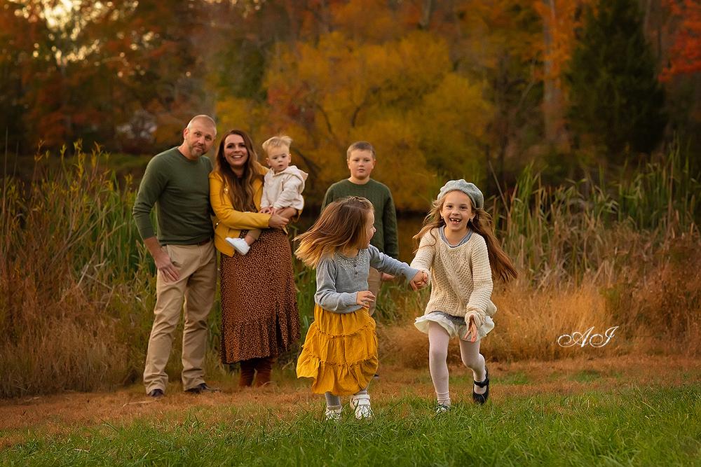 Fall Family Photographer in Fairfax | Autumn photography session in Fairfax